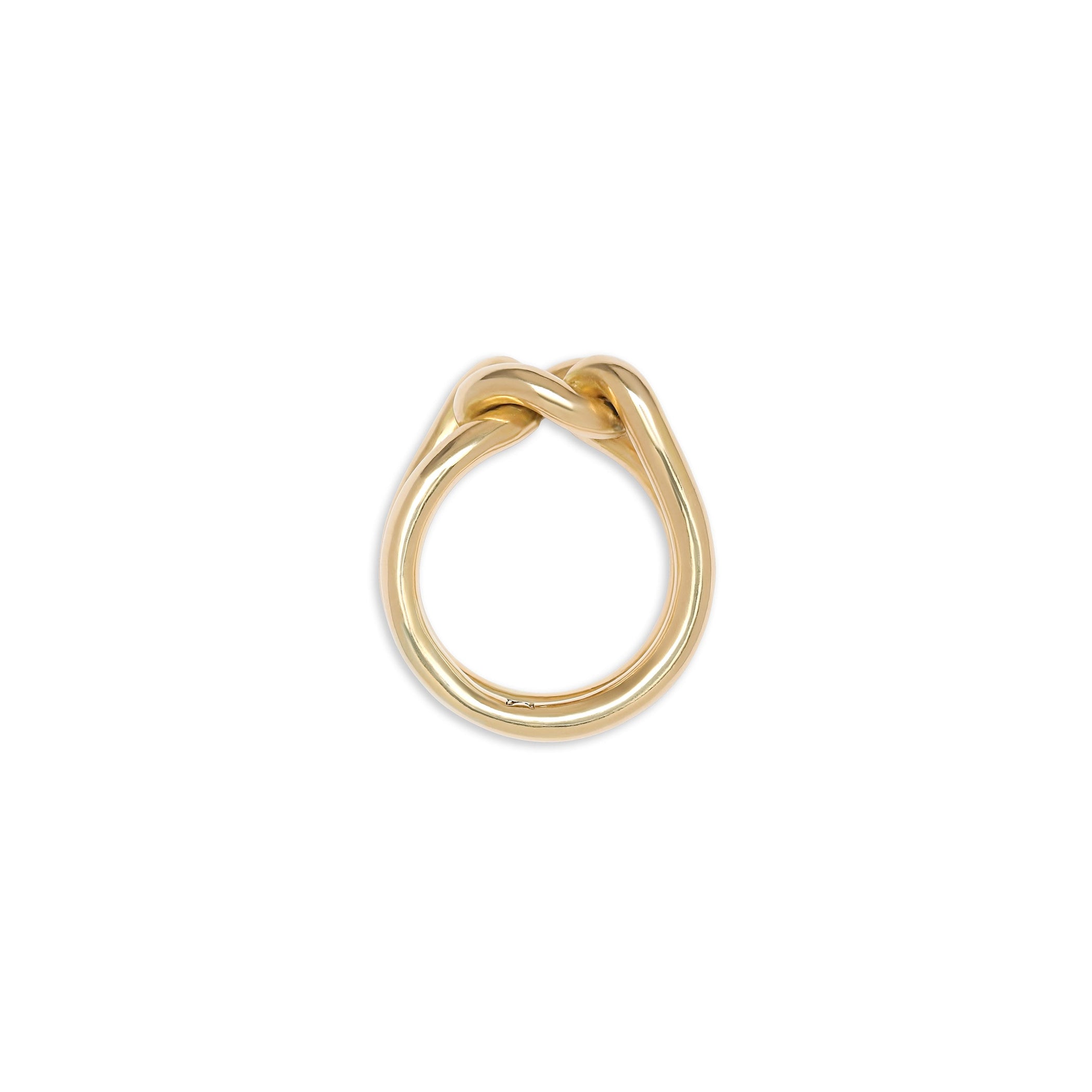 Unity Curb Ring | 3mm I Yellow Gold – MAOR